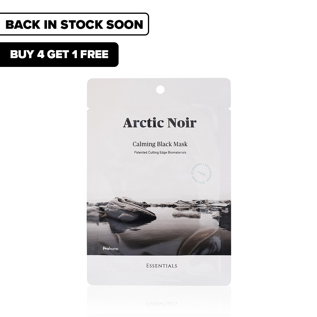 Arctic Noir Calming Black Mask | Shop Aftercare | Fox Pharma